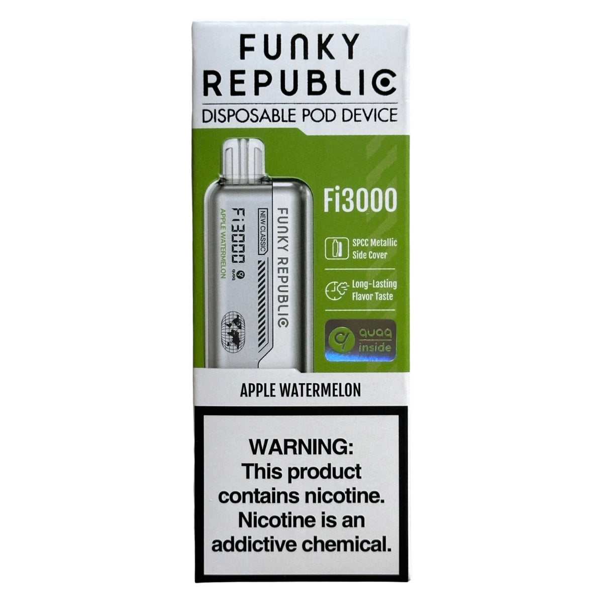 Funky Republic Fi3000 Apple Watermelon | Vaping Device – Funky Republic