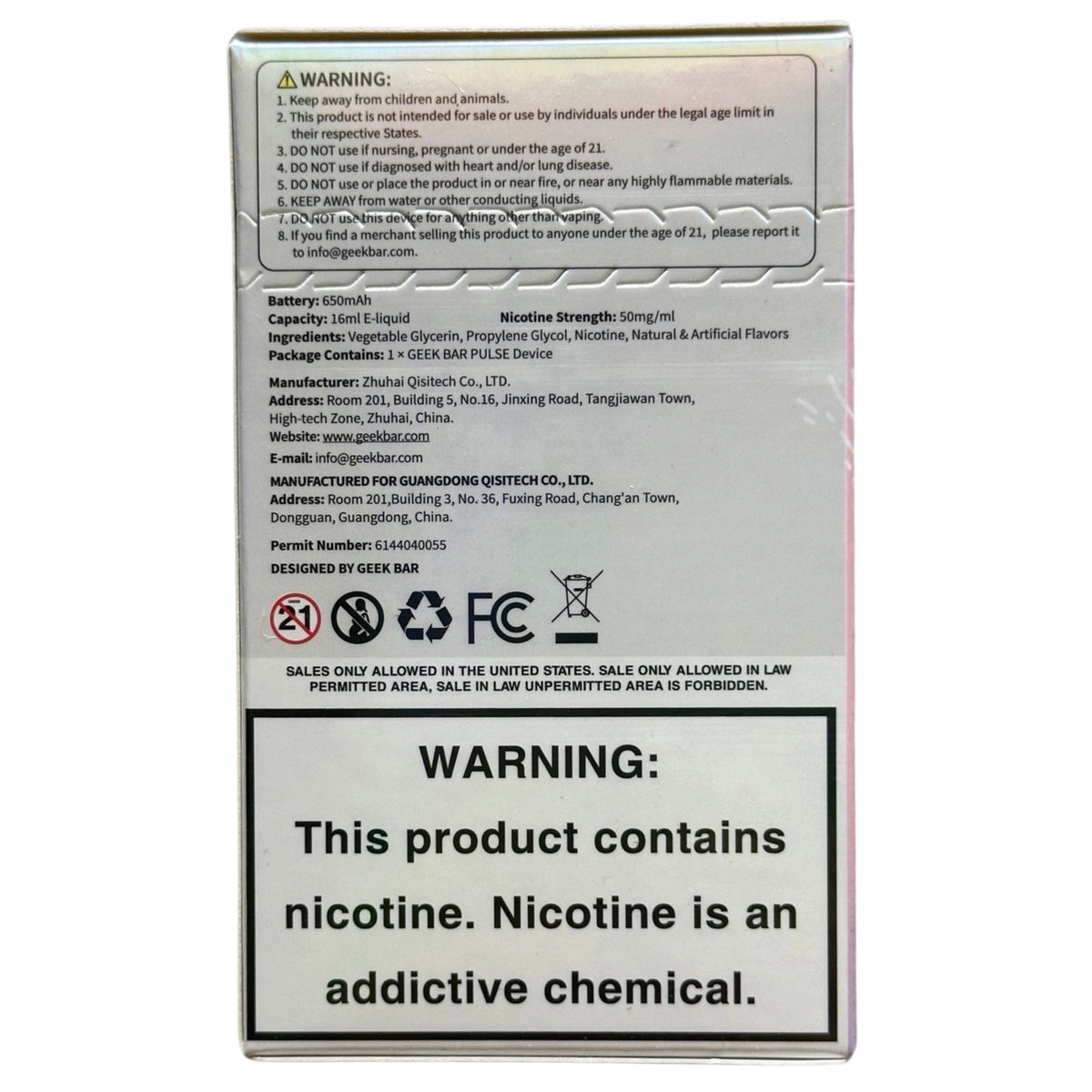 Meta Moon Geek Bar Pulse 15000 | Disposable Vape – VapeSale24